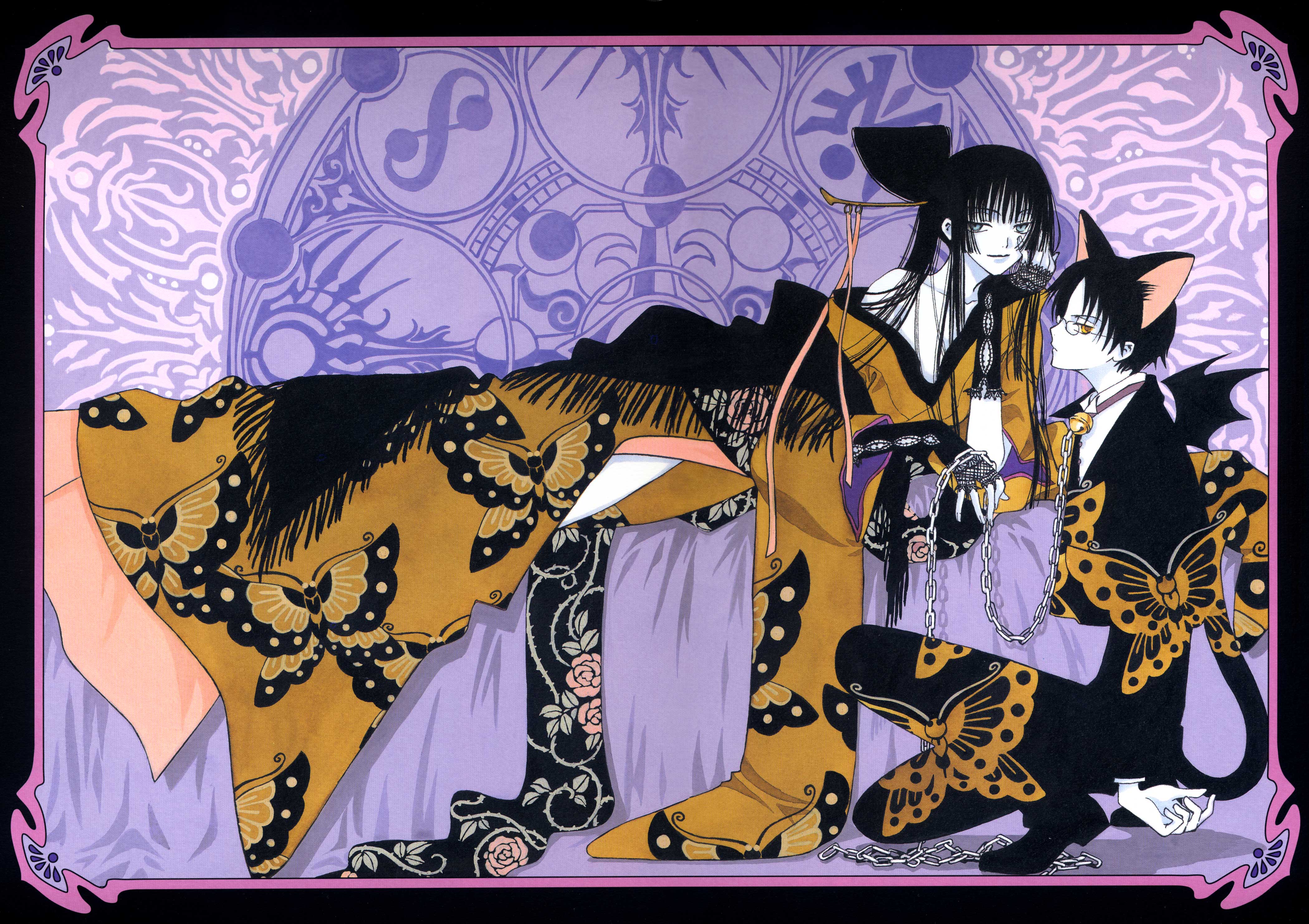clamp xxxholic ichihara yuuko watanuki kimihiro | #23534 | yande.re